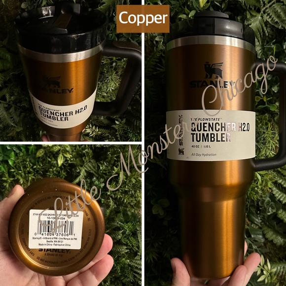 Stanley | Kitchen | Stanley 4 Oz Tumbler Copper Travel Quencher Neutral ...